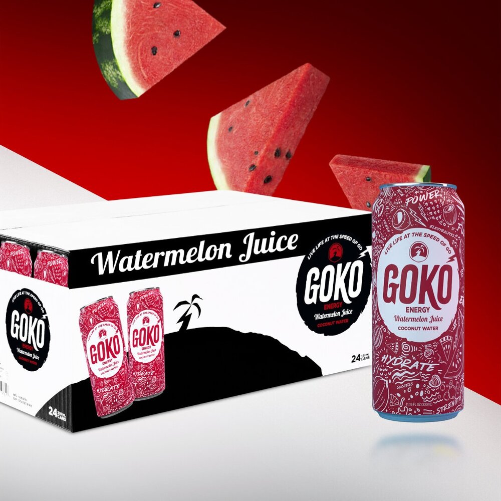 Watermelon Juice - Natural Coconut Water – GoKo Energy